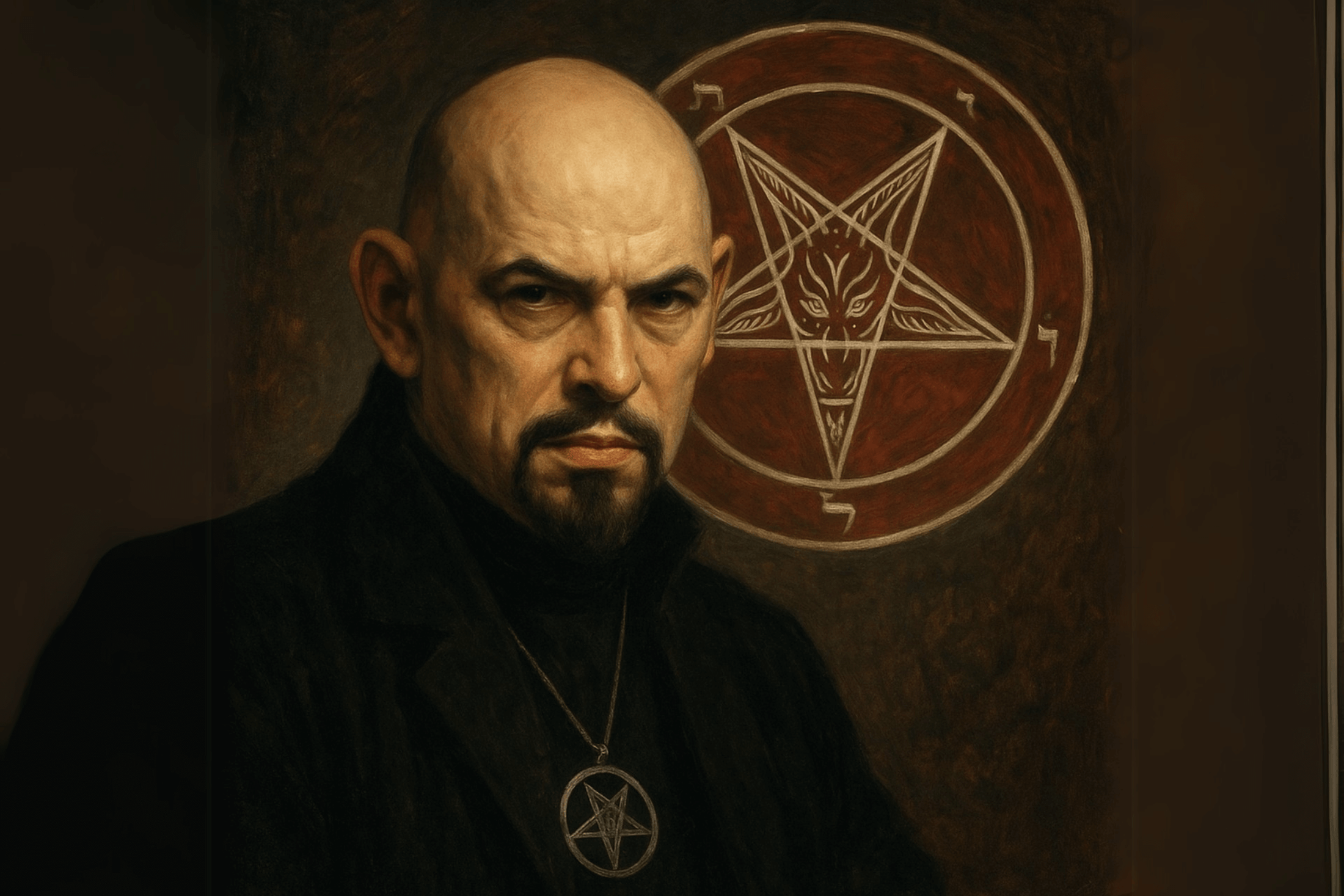 Who is Anton LaVey? • Occult Patches & Pins